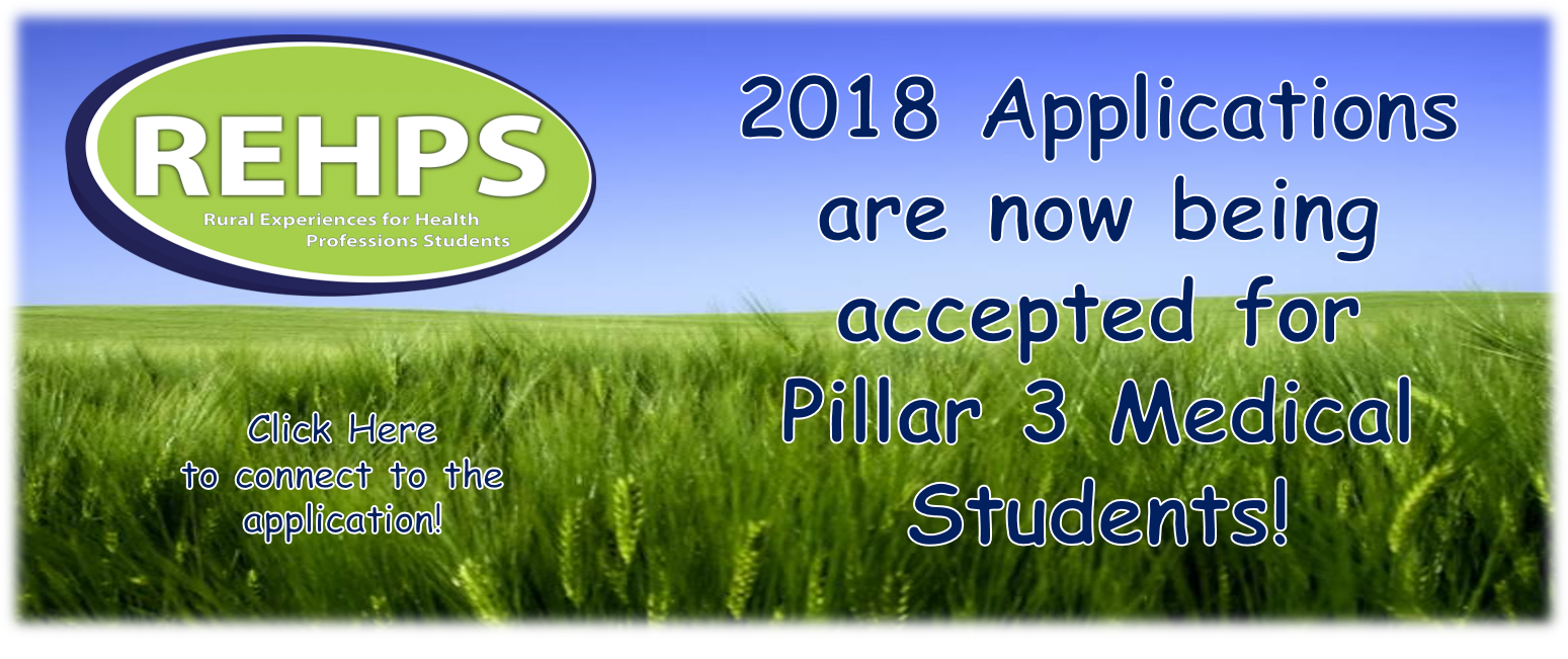REHPS Third Pillar applications – Southeast SD AHEC